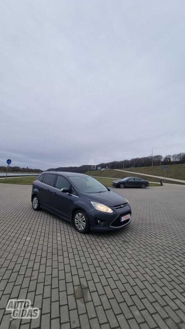 Zils Ford Grand C-MAX 2011 Kauņa, ar dzinēja tilpumu 2.00 L un nobraukumu 320 tūkst. km par 3999 €, foto 4 vietnē AUTOMOTO.COM.LV