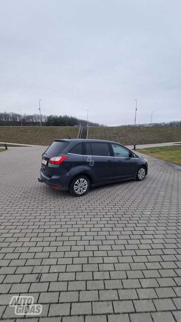 Zils Ford Grand C-MAX 2011 Kauņa, ar dzinēja tilpumu 2.00 L un nobraukumu 320 tūkst. km par 3999 €, foto 6 vietnē AUTOMOTO.COM.LV