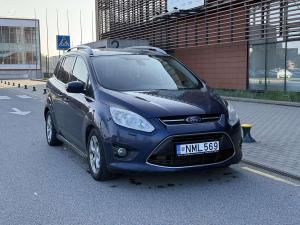Zils Ford Grand C-MAX 2011 Klaipėda, ar dzinēja tilpumu 1.56 L un nobraukumu 230 tūkst. km par 2800 €, foto  vietnē AUTOMOTO.COM.LV