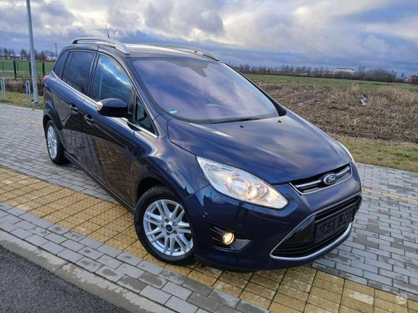 Blue Ford Grand C-MAX 2012 in Marijampole, with an engine capacity of 2.00 L and mileage of 209 thousand km for 4750 €, photo 5 on AUTOMOTO.COM.LV