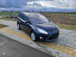 Blue Ford Grand C-MAX 2012 in Marijampole, with an engine capacity of 2.00 L and mileage of 209 thousand km for 4750 €, photo 12 on AUTOMOTO.COM.LV