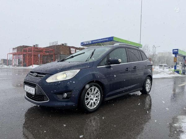 Zils Ford Grand C-MAX 2012 Elektrėnai, ar dzinēja tilpumu 1.60 L un nobraukumu 222 tūkst. km par 3750 €, foto 1 vietnē AUTOMOTO.COM.LV