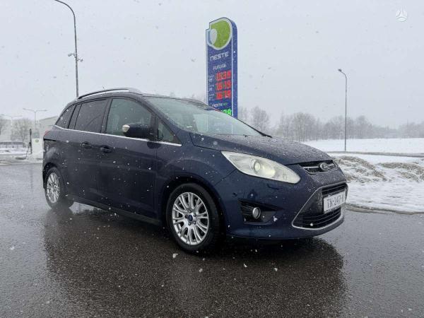 Zils Ford Grand C-MAX 2012 Elektrėnai, ar dzinēja tilpumu 1.60 L un nobraukumu 222 tūkst. km par 3750 €, foto 2 vietnē AUTOMOTO.COM.LV
