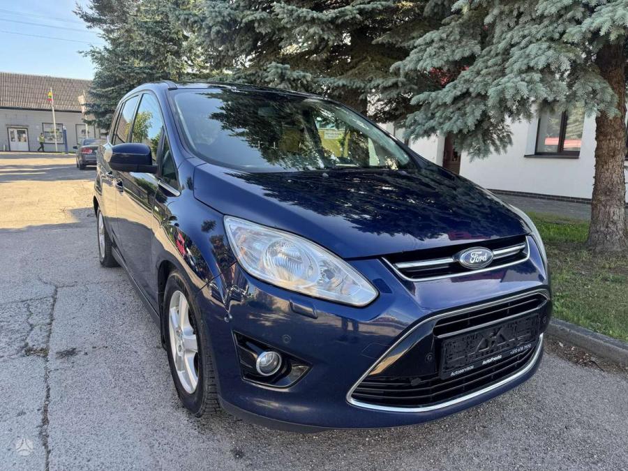 Zils Ford Grand C-MAX 2012 Klaipėda, ar dzinēja tilpumu 2.00 L un nobraukumu 273 tūkst. km par 4300 €, foto 1 vietnē AUTOMOTO.COM.LV