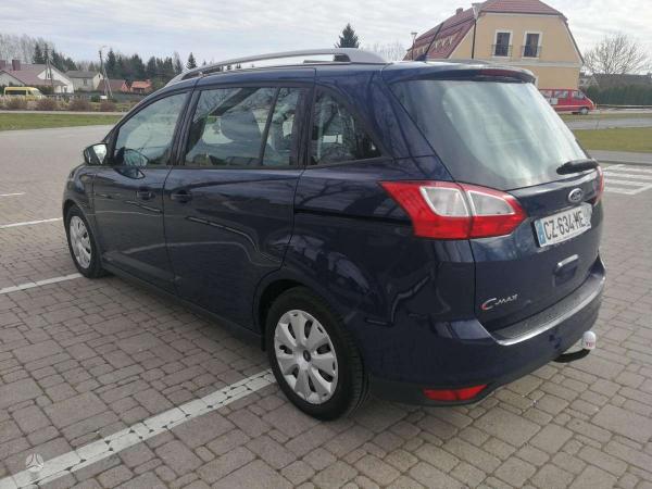 Zils Ford Grand C-MAX 2013 Kelmė, ar dzinēja tilpumu 1.00 L un nobraukumu 170 tūkst. km par 4000 €, foto 2 vietnē AUTOMOTO.COM.LV
