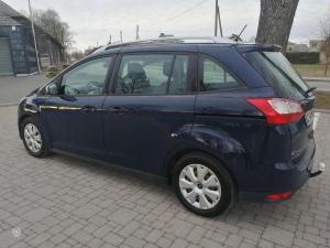 Blue Ford Grand C-MAX 2013 in Kelme, with an engine capacity of 1.00 L and mileage of 170 thousand km for 4000 €, photo 8 on AUTOMOTO.COM.LV
