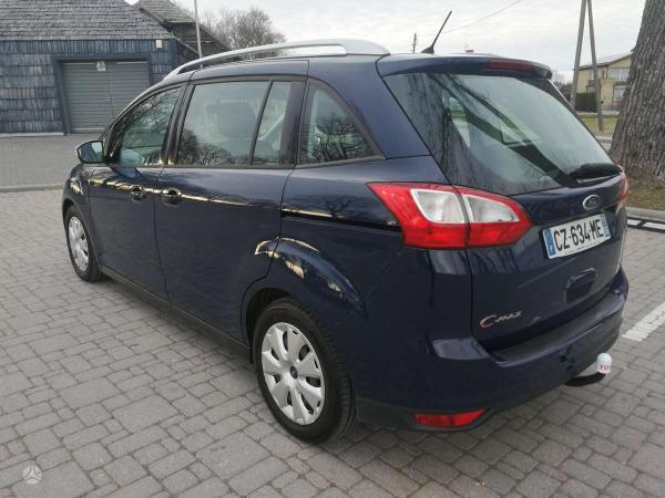 Zils Ford Grand C-MAX 2013 Kelmė, ar dzinēja tilpumu 1.00 L un nobraukumu 170 tūkst. km par 4000 €, foto 10 vietnē AUTOMOTO.COM.LV