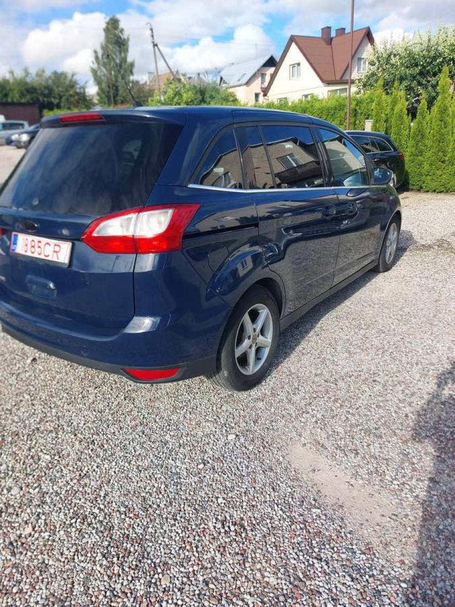Zils Ford Grand C-MAX 2014 Jurbarkas, ar dzinēja tilpumu 1.56 L un nobraukumu 250 tūkst. km par 4200 €, foto 4 vietnē AUTOMOTO.COM.LV