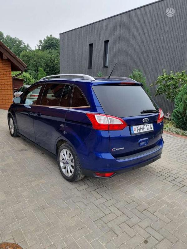 Zils Ford Grand C-MAX 2015 Klaipėda, ar dzinēja tilpumu 2.00 L un nobraukumu 292 tūkst. km par 4800 €, foto 5 vietnē AUTOMOTO.COM.LV