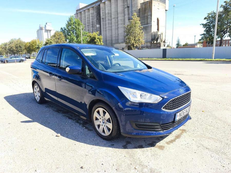 Zils Ford Grand C-MAX 2015 Marijampole, ar dzinēja tilpumu 1.50 L un nobraukumu 293 tūkst. km par 2599 €, foto 1 vietnē AUTOMOTO.COM.LV