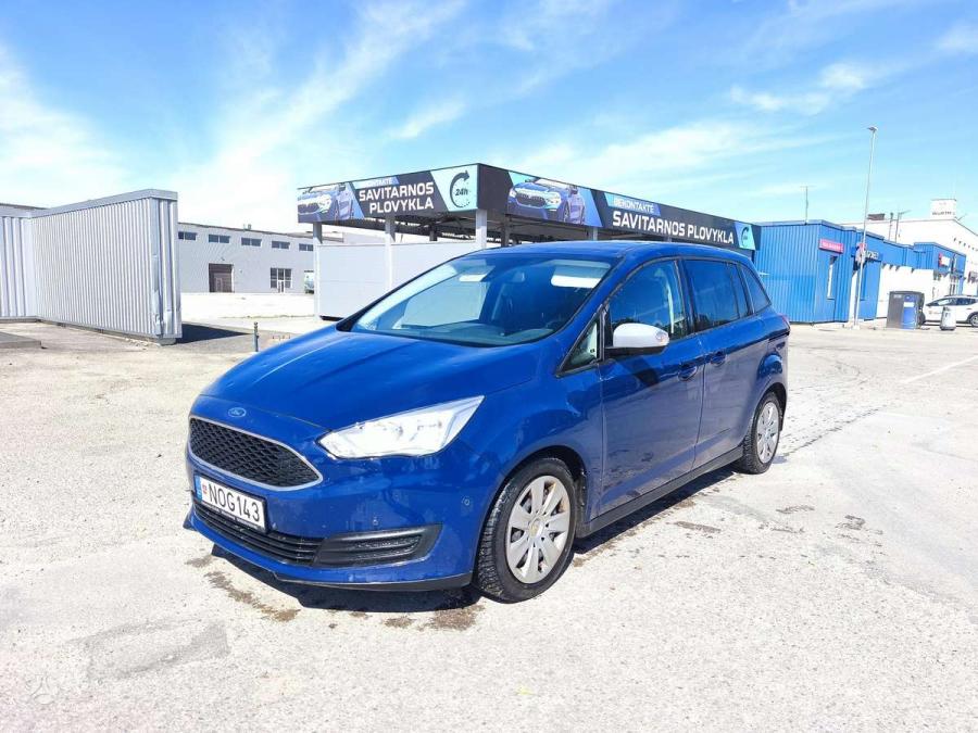 Zils Ford Grand C-MAX 2015 Marijampole, ar dzinēja tilpumu 1.50 L un nobraukumu 293 tūkst. km par 2599 €, foto 5 vietnē AUTOMOTO.COM.LV