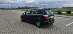 Blue Ford Grand C-MAX 2016 in Kaunas, with an engine capacity of 1.50 L and mileage of 320 thousand km for 5450 €, photo 7 on AUTOMOTO.COM.LV