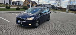 Blue Ford Grand C-MAX 2016 in Kaunas, with an engine capacity of 1.50 L and mileage of 320 thousand km for 5450 €, photo 10 on AUTOMOTO.COM.LV