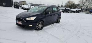Blue Ford Grand C-MAX 2016 in Kaunas, with an engine capacity of 1.50 L and mileage of 320 thousand km for 5450 €, photo 21 on AUTOMOTO.COM.LV