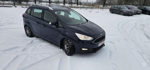 Blue Ford Grand C-MAX 2016 in Kaunas, with an engine capacity of 1.50 L and mileage of 320 thousand km for 5450 €, photo 24 on AUTOMOTO.COM.LV