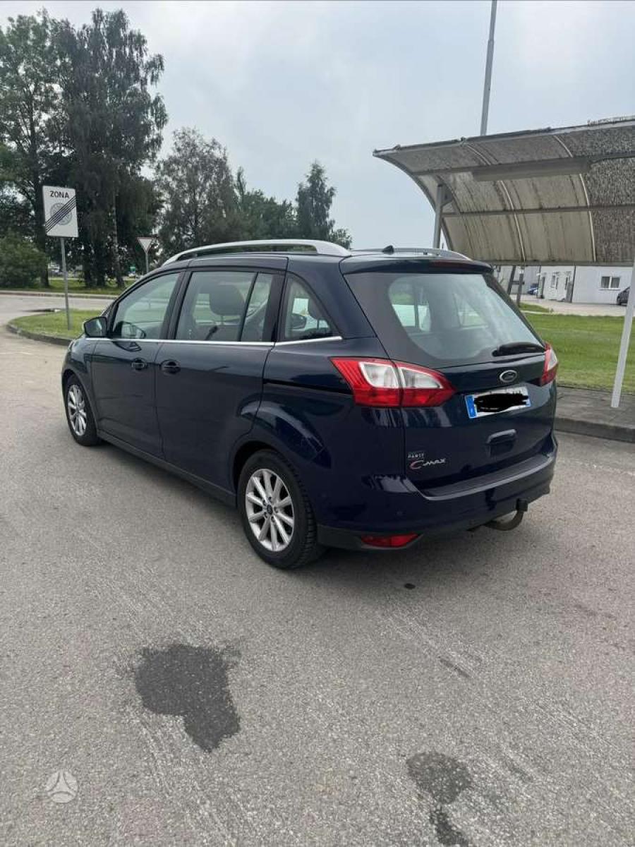 Zils Ford Grand C-MAX 2016 Tauragė, ar dzinēja tilpumu 1.50 L un nobraukumu 224 tūkst. km par 5000 €, foto 5 vietnē AUTOMOTO.COM.LV