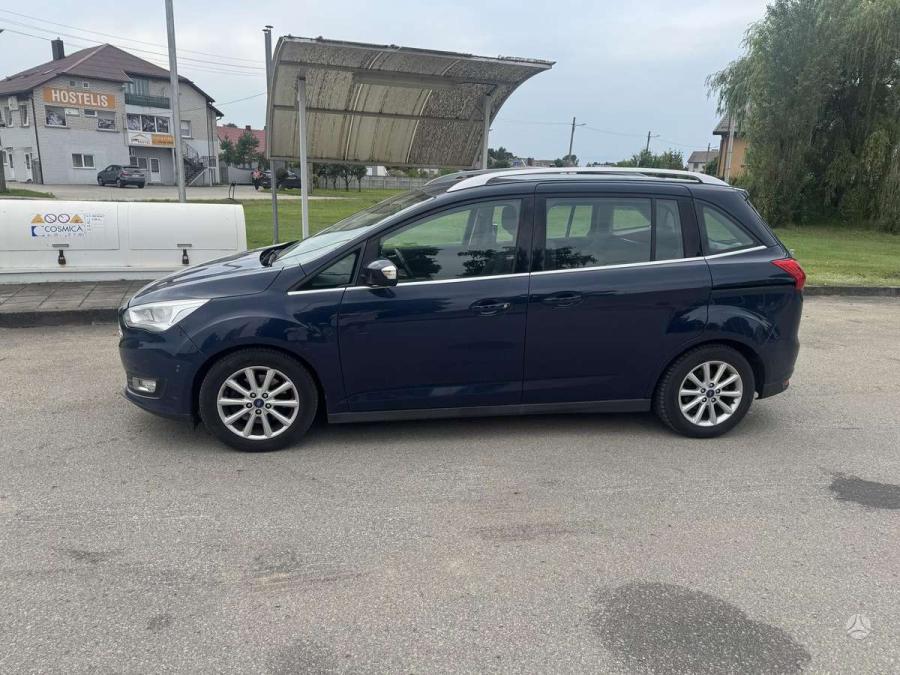 Zils Ford Grand C-MAX 2016 Tauragė, ar dzinēja tilpumu 1.50 L un nobraukumu 224 tūkst. km par 5000 €, foto 6 vietnē AUTOMOTO.COM.LV