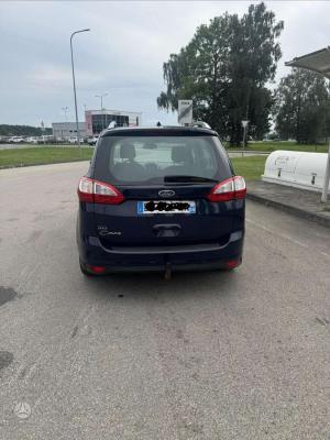 Zils Ford Grand C-MAX 2016 Tauragė, ar dzinēja tilpumu 1.50 L un nobraukumu 224 tūkst. km par 5000 €, foto 8 vietnē AUTOMOTO.COM.LV
