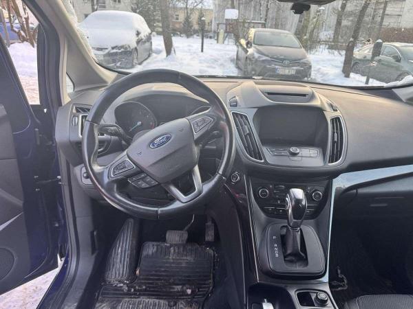 Blue Ford Grand C-MAX 2017 in Vilnius, with an engine capacity of 2.00 L and mileage of 169 thousand km for 10500 €, photo 9 on AUTOMOTO.COM.LV