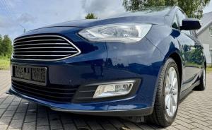Blue Ford Grand C-MAX 2017 in Kaunas, with an engine capacity of 1.00 L and mileage of 119 thousand km for 5499 €, photo  on AUTOMOTO.COM.LV