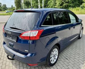Blue Ford Grand C-MAX 2017 in Kaunas, with an engine capacity of 1.00 L and mileage of 119 thousand km for 5499 €, photo 7 on AUTOMOTO.COM.LV