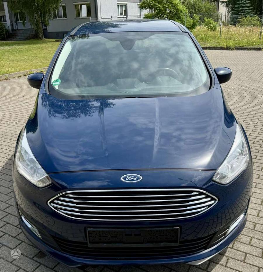 Blue Ford Grand C-MAX 2017 in Kaunas, with an engine capacity of 1.00 L and mileage of 119 thousand km for 5499 €, photo 10 on AUTOMOTO.COM.LV
