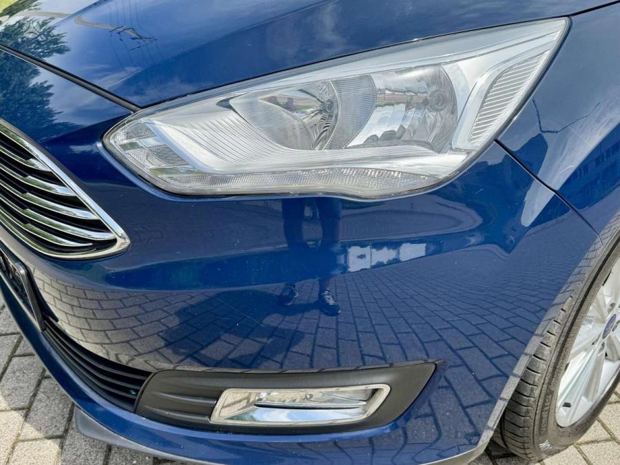 Blue Ford Grand C-MAX 2017 in Kaunas, with an engine capacity of 1.00 L and mileage of 119 thousand km for 5499 €, photo 31 on AUTOMOTO.COM.LV