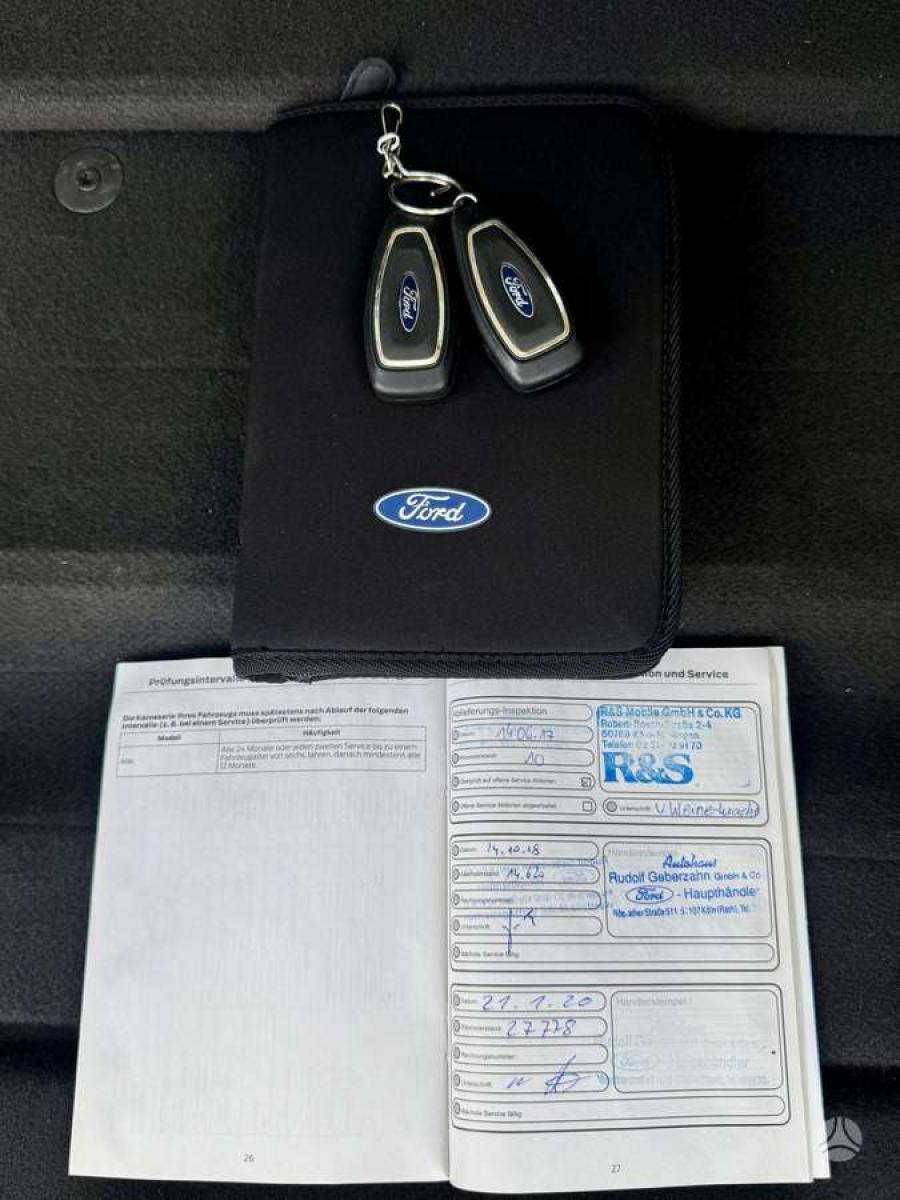 Blue Ford Grand C-MAX 2017 in Kaunas, with an engine capacity of 1.00 L and mileage of 119 thousand km for 5499 €, photo 34 on AUTOMOTO.COM.LV