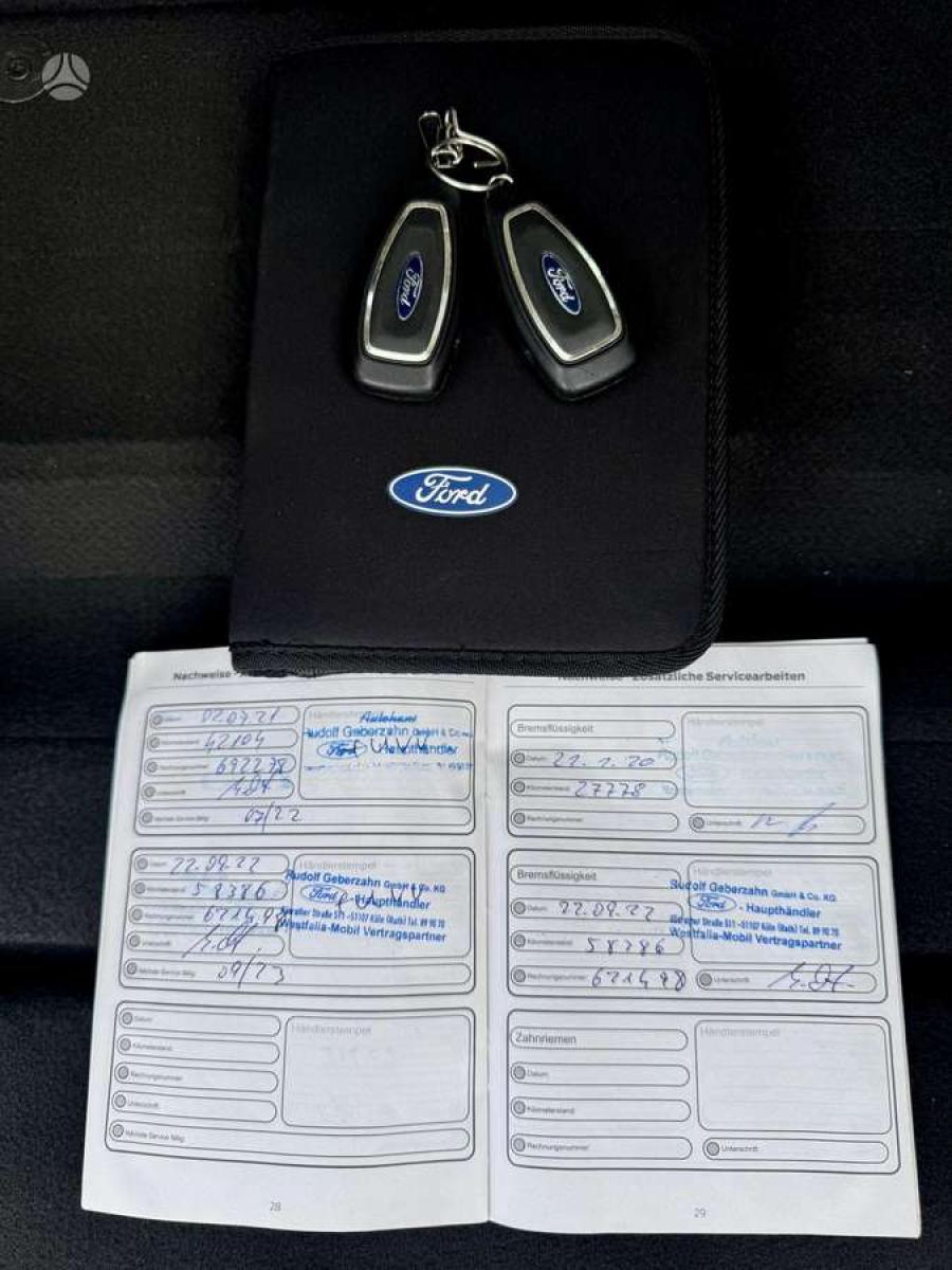 Blue Ford Grand C-MAX 2017 in Kaunas, with an engine capacity of 1.00 L and mileage of 119 thousand km for 5499 €, photo 35 on AUTOMOTO.COM.LV