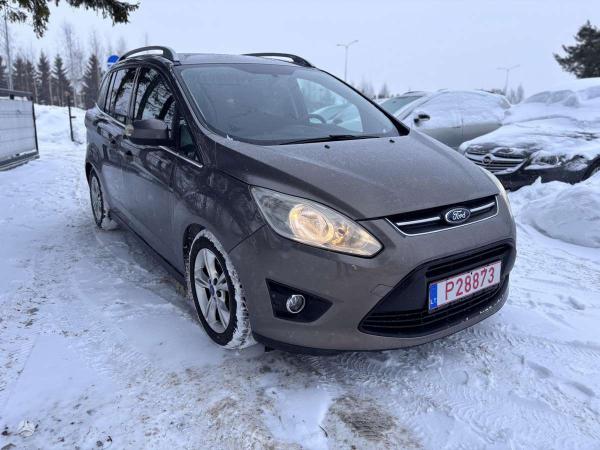 Brown Ford Grand C-MAX 2012 in Gargzdai, with an engine capacity of 2.00 L and mileage of 224 thousand km for 4999 €, photo 2 on AUTOMOTO.COM.LV