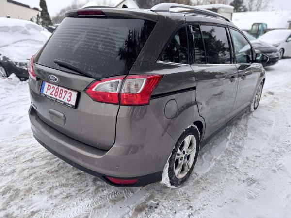 Brown Ford Grand C-MAX 2012 in Gargzdai, with an engine capacity of 2.00 L and mileage of 224 thousand km for 4999 €, photo 4 on AUTOMOTO.COM.LV