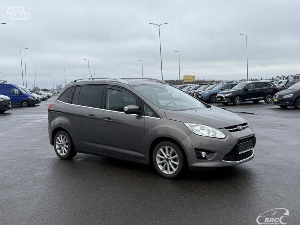 Brūns Ford Grand C-MAX 2013 Avižieniai, ar dzinēja tilpumu 1.00 L un nobraukumu 147 tūkst. km par 4500 €, foto 5 vietnē AUTOMOTO.COM.LV