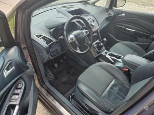 Brown Ford Grand C-MAX 2014 in Vilnius, with an engine capacity of 2.00 L and mileage of 255 thousand km for 4400 €, photo 12 on AUTOMOTO.COM.LV