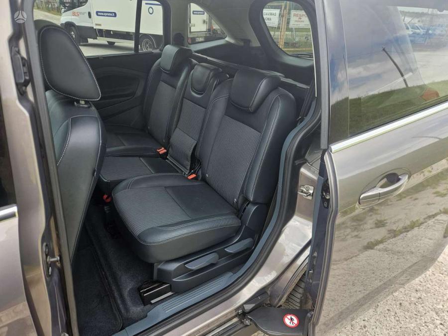 Brown Ford Grand C-MAX 2014 in Vilnius, with an engine capacity of 2.00 L and mileage of 255 thousand km for 4400 €, photo 20 on AUTOMOTO.COM.LV