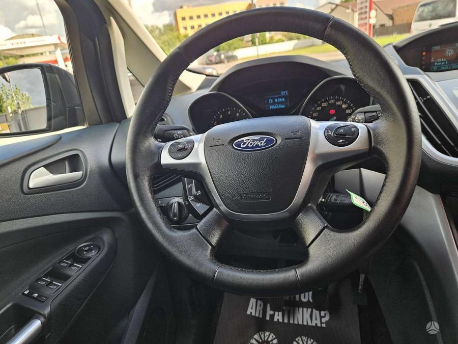 Brūns Ford Grand C-MAX 2015 Šauļi, ar dzinēja tilpumu 1.00 L un nobraukumu 195 tūkst. km par 4950 €, foto 18 vietnē AUTOMOTO.COM.LV