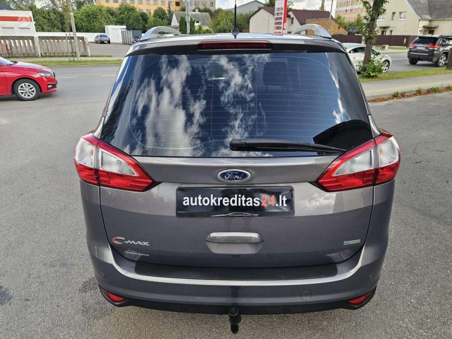Brūns Ford Grand C-MAX 2015 Šauļi, ar dzinēja tilpumu 1.00 L un nobraukumu 195 tūkst. km par 4950 €, foto 11 vietnē AUTOMOTO.COM.LV