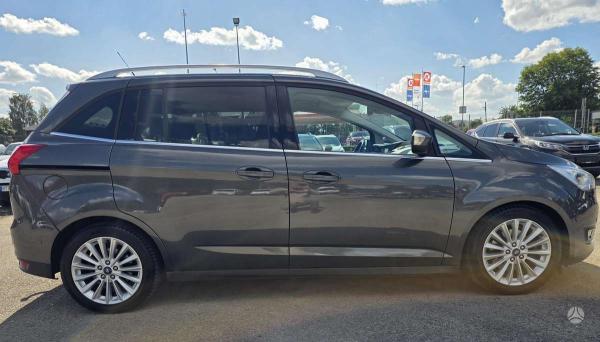 Brown Ford Grand C-MAX 2016 in Marijampole, with an engine capacity of 1.50 L and mileage of 249 thousand km for 5900 €, photo 6 on AUTOMOTO.COM.LV