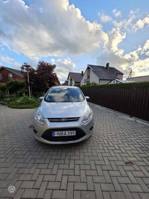 Grey Ford Grand C-MAX 2010 in Marijampole, with an engine capacity of 1.56 L and mileage of 242 thousand km for 3300 €, photo  on AUTOMOTO.COM.LV