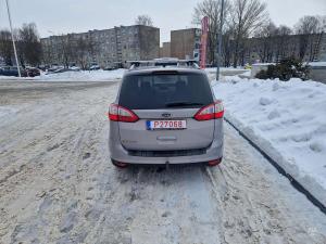 Grey Ford Grand C-MAX 2011 in Silute, with an engine capacity of 1.60 L and mileage of 230 thousand km for 3800 €, photo 4 on AUTOMOTO.COM.LV