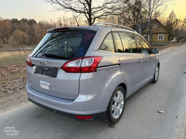 Grey Ford Grand C-MAX 2011 in Varena, with an engine capacity of 1.60 L and mileage of 280 thousand km for 3900 €, photo 5 on AUTOMOTO.COM.LV