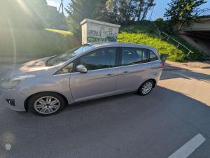 Grey Ford Grand C-MAX 2011 in Kaunas, with an engine capacity of 1.56 L and mileage of 359 thousand km for 2800 €, photo 5 on AUTOMOTO.COM.LV