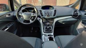Grey Ford Grand C-MAX 2011 in Prienai, with an engine capacity of 1.56 L and mileage of 270 thousand km for 3790 €, photo 12 on AUTOMOTO.COM.LV