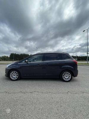 Grey Ford Grand C-MAX 2011 in Vilnius, with an engine capacity of 1.60 L and mileage of 252 thousand km for 3300 €, photo 14 on AUTOMOTO.COM.LV