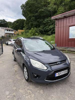Grey Ford Grand C-MAX 2011 in Kaunas, with an engine capacity of 1.56 L and mileage of 328 thousand km for 3000 €, photo 3 on AUTOMOTO.COM.LV