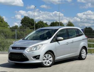 Pelēks Ford Grand C-MAX 2011 Tauragė, ar dzinēja tilpumu 1.60 L un nobraukumu 249 tūkst. km par 3300 €, foto  vietnē AUTOMOTO.COM.LV