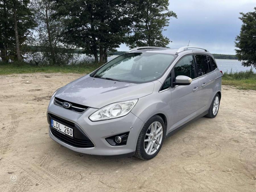 Pelēks Ford Grand C-MAX 2011 Klaipėda, ar dzinēja tilpumu 1.56 L un nobraukumu 312 tūkst. km par 3700 €, foto 11 vietnē AUTOMOTO.COM.LV