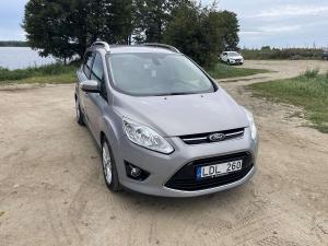 Pelēks Ford Grand C-MAX 2011 Klaipėda, ar dzinēja tilpumu 1.56 L un nobraukumu 312 tūkst. km par 3700 €, foto 12 vietnē AUTOMOTO.COM.LV
