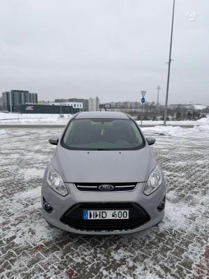 Grey Ford Grand C-MAX 2012 in Vilnius, with an engine capacity of 2.00 L and mileage of 325 thousand km for 3650 €, photo 2 on AUTOMOTO.COM.LV