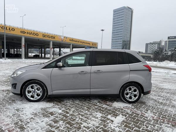 Grey Ford Grand C-MAX 2012 in Vilnius, with an engine capacity of 2.00 L and mileage of 325 thousand km for 3650 €, photo 8 on AUTOMOTO.COM.LV
