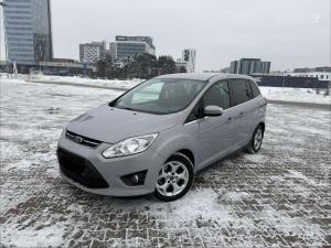 Grey Ford Grand C-MAX 2012 in Vilnius, with an engine capacity of 2.00 L and mileage of 325 thousand km for 3500 €, photo 3 on AUTOMOTO.COM.LV